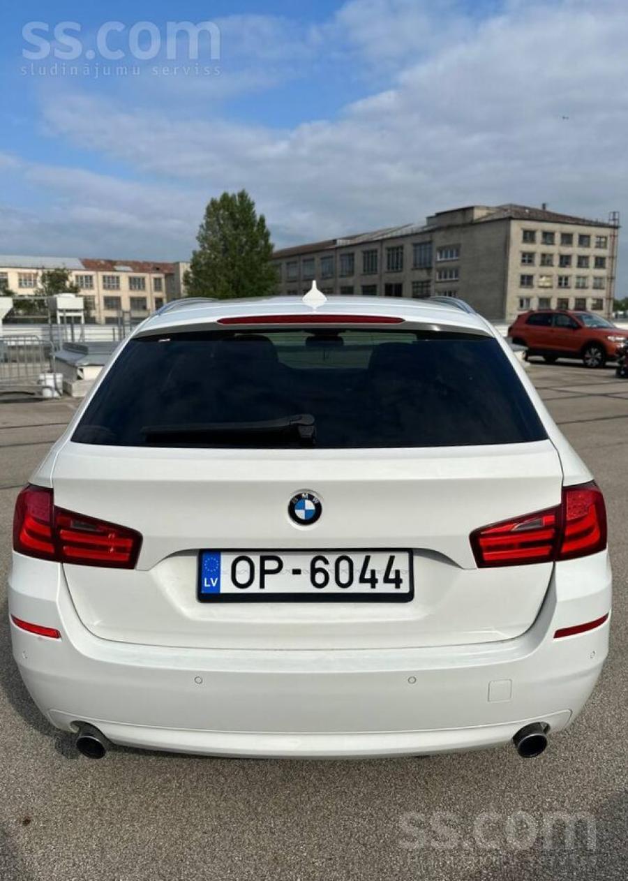 White BMW 535 2010 in Riga, with an engine capacity of 3.00 L and mileage of 279 thousand km for 8399 €, photo 3 on AUTOMOTO.COM.LV