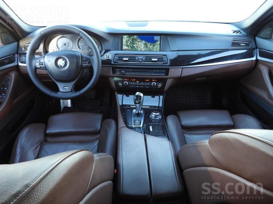 White BMW 535 2011 in Riga, with an engine capacity of 3.00 L and mileage of 377 thousand km for 10500 €, photo 10 on AUTOMOTO.COM.LV