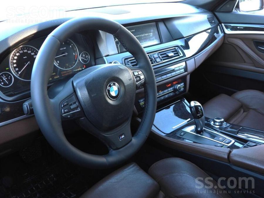 White BMW 535 2011 in Riga, with an engine capacity of 3.00 L and mileage of 377 thousand km for 10500 €, photo 13 on AUTOMOTO.COM.LV