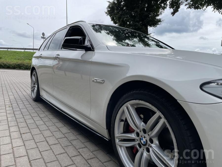 White BMW 535 2011 in Daugavpils, with an engine capacity of 3.00 L and mileage of 296 thousand km for 13000 €, photo 11 on AUTOMOTO.COM.LV