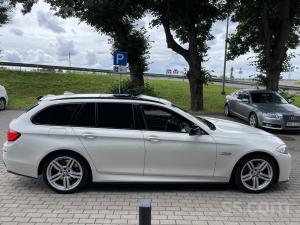 White BMW 535 2011 in Daugavpils, with an engine capacity of 3.00 L and mileage of 296 thousand km for 13000 €, photo 13 on AUTOMOTO.COM.LV