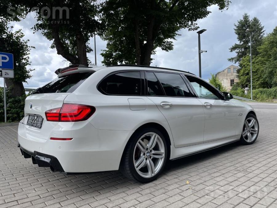 White BMW 535 2011 in Daugavpils, with an engine capacity of 3.00 L and mileage of 296 thousand km for 13000 €, photo 15 on AUTOMOTO.COM.LV