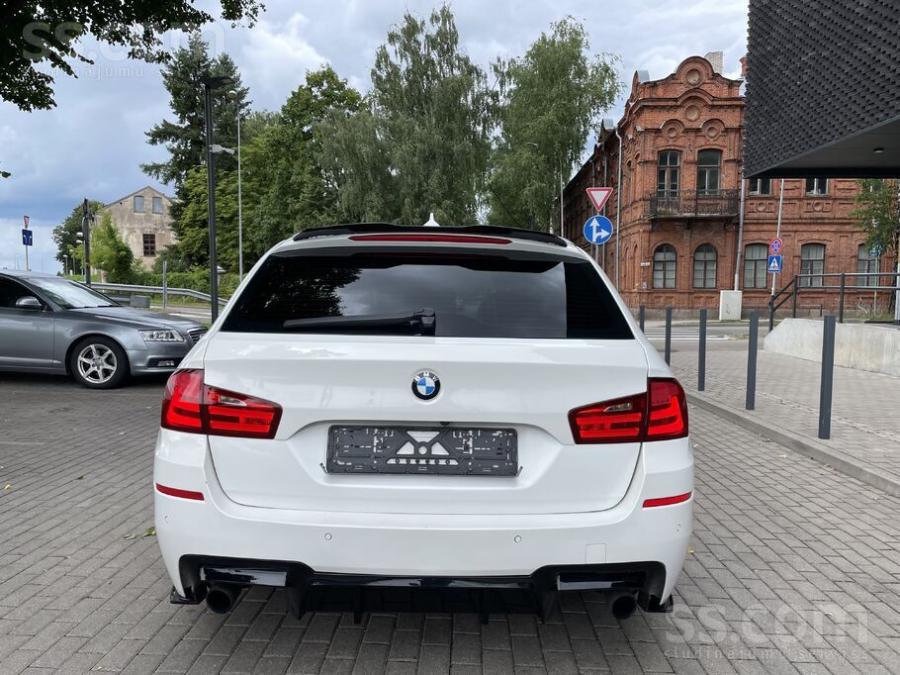 White BMW 535 2011 in Daugavpils, with an engine capacity of 3.00 L and mileage of 296 thousand km for 13000 €, photo 16 on AUTOMOTO.COM.LV