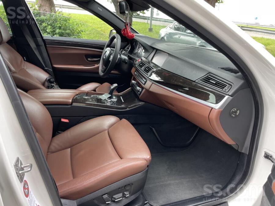 White BMW 535 2011 in Daugavpils, with an engine capacity of 3.00 L and mileage of 296 thousand km for 13000 €, photo 27 on AUTOMOTO.COM.LV