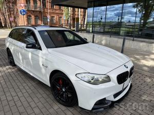 White BMW 535 2011 in Daugavpils, with an engine capacity of 3.00 L and mileage of 298 thousand km for 12500 €, photo 3 on AUTOMOTO.COM.LV