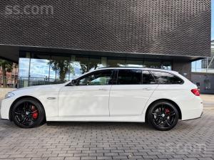 White BMW 535 2011 in Daugavpils, with an engine capacity of 3.00 L and mileage of 298 thousand km for 12500 €, photo 13 on AUTOMOTO.COM.LV