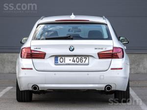 White BMW 535 2014 in Riga, with an engine capacity of 3.00 L and mileage of 240 thousand km for 10990 €, photo 5 on AUTOMOTO.COM.LV