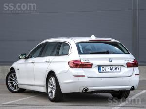 White BMW 535 2014 in Riga, with an engine capacity of 3.00 L and mileage of 240 thousand km for 10990 €, photo 6 on AUTOMOTO.COM.LV