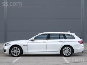White BMW 535 2014 in Riga, with an engine capacity of 3.00 L and mileage of 240 thousand km for 10990 €, photo 7 on AUTOMOTO.COM.LV