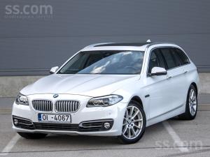 White BMW 535 2014 in Riga, with an engine capacity of 3.00 L and mileage of 240 thousand km for 10990 €, photo 8 on AUTOMOTO.COM.LV