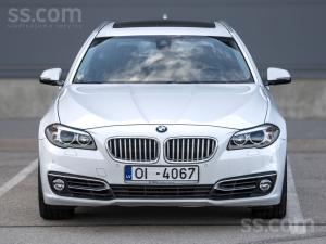 White BMW 535 2014 in Riga, with an engine capacity of 3.00 L and mileage of 240 thousand km for 10990 €, photo 9 on AUTOMOTO.COM.LV