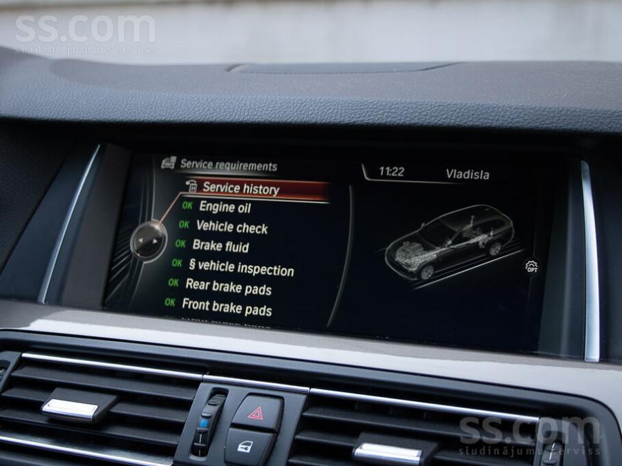 Balts BMW 535 2014 Rīga, ar dzinēja tilpumu 3.00 L un nobraukumu 240 tūkst. km par 13450 €, foto 24 vietnē AUTOMOTO.COM.LV
