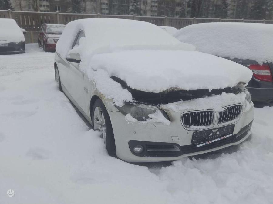 White BMW 535 2015 in Panevezys, with an engine capacity of 2.99 L and mileage of 260 thousand km for 4100 €, photo 2 on AUTOMOTO.COM.LV