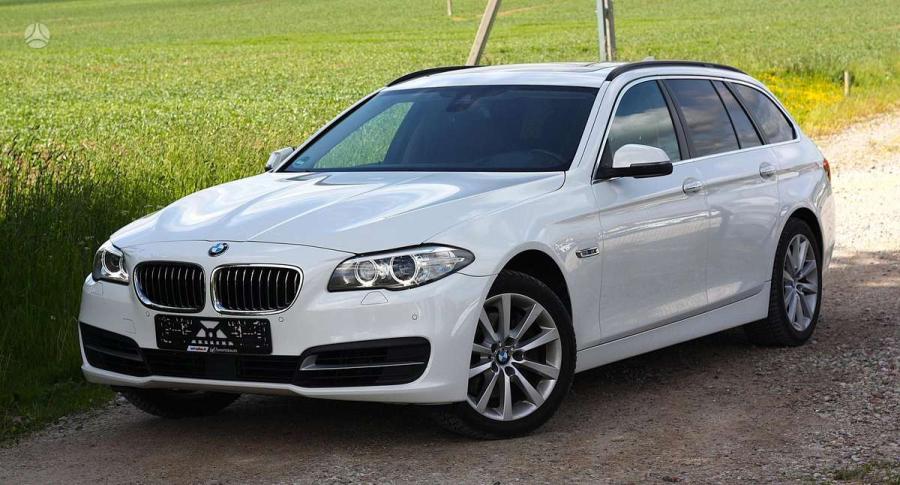 White BMW 535 2015 in Kretinga, with an engine capacity of 2.99 L and mileage of 242 thousand km for 14299 €, photo 3 on AUTOMOTO.COM.LV