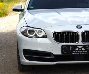 White BMW 535 2015 in Kretinga, with an engine capacity of 2.99 L and mileage of 242 thousand km for 14299 €, photo 5 on AUTOMOTO.COM.LV