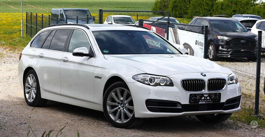 White BMW 535 2015 in Kretinga, with an engine capacity of 2.99 L and mileage of 242 thousand km for 14299 €, photo 9 on AUTOMOTO.COM.LV