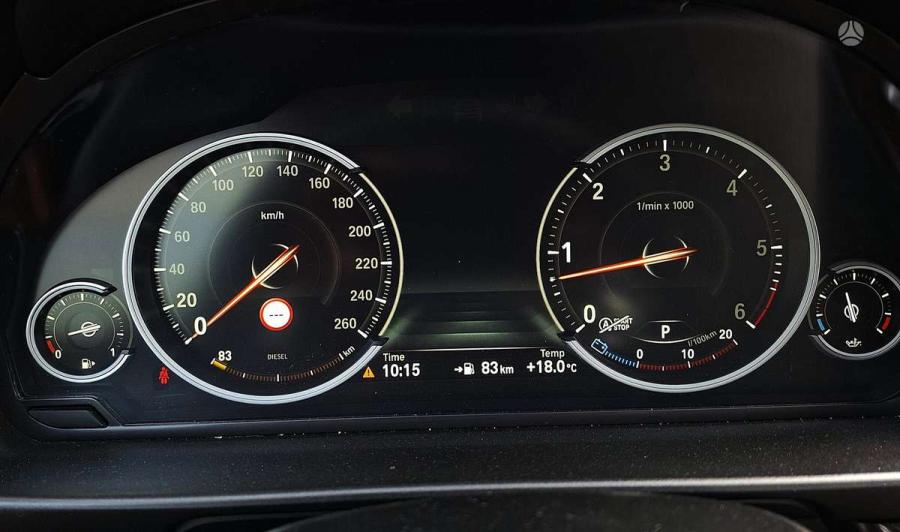 White BMW 535 2015 in Kretinga, with an engine capacity of 2.99 L and mileage of 242 thousand km for 14299 €, photo 32 on AUTOMOTO.COM.LV
