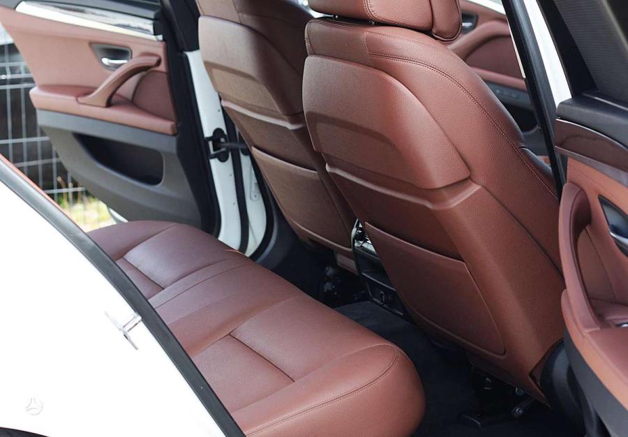 White BMW 535 2015 in Kretinga, with an engine capacity of 2.99 L and mileage of 242 thousand km for 14299 €, photo 40 on AUTOMOTO.COM.LV