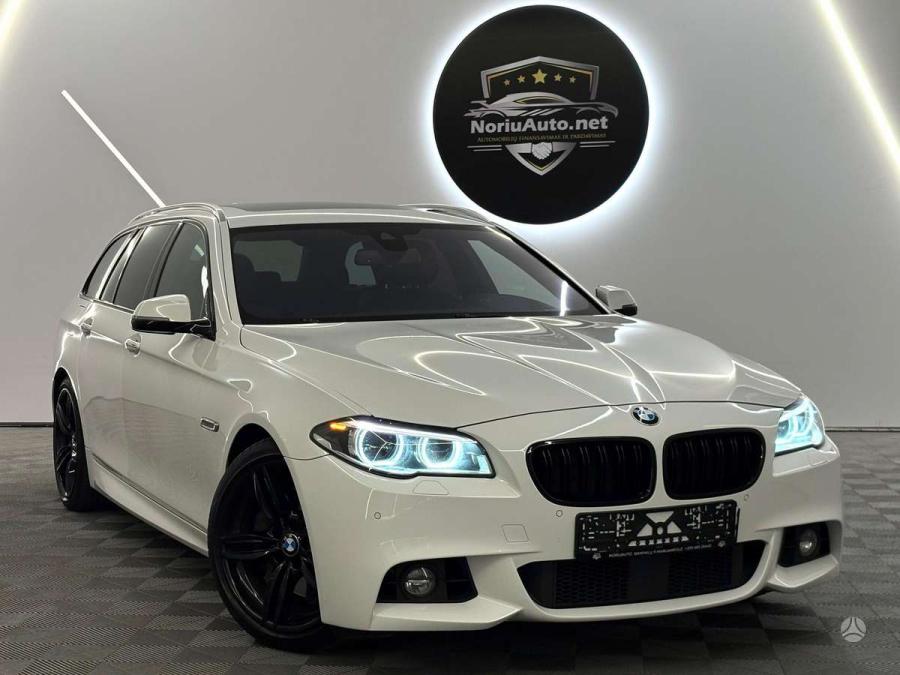 White BMW 535 2017 in Marijampole, with an engine capacity of 2.99 L and mileage of 288 thousand km for 14450 €, photo 1 on AUTOMOTO.COM.LV