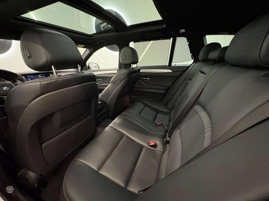 White BMW 535 2017 in Marijampole, with an engine capacity of 2.99 L and mileage of 288 thousand km for 14450 €, photo 28 on AUTOMOTO.COM.LV