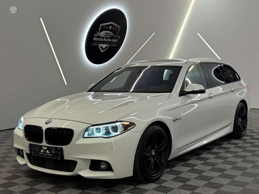White BMW 535 2017 in Marijampole, with an engine capacity of 2.99 L and mileage of 288 thousand km for 14450 €, photo 36 on AUTOMOTO.COM.LV