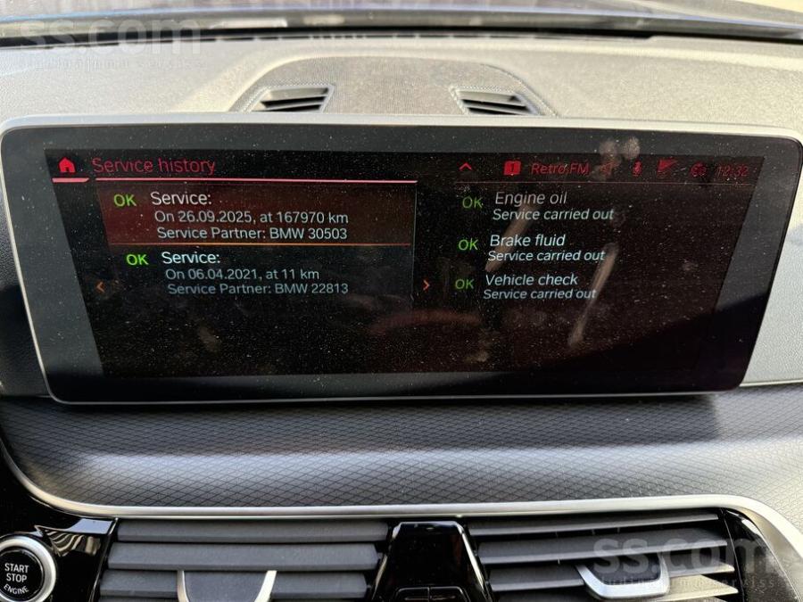 Melns BMW 540 2021 Rīga, ar dzinēja tilpumu 3.00 L un nobraukumu 168 tūkst. km par 24990 €, foto 26 vietnē AUTOMOTO.COM.LV