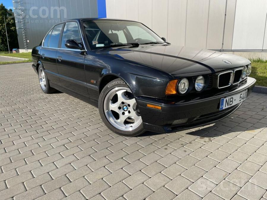 Черный БМВ 540 1995 в Рига, объемом двигателя 4.00 л и пробегом 300 тыс. км за 25000 €, фото 1 на AUTOMOTO.COM.LV