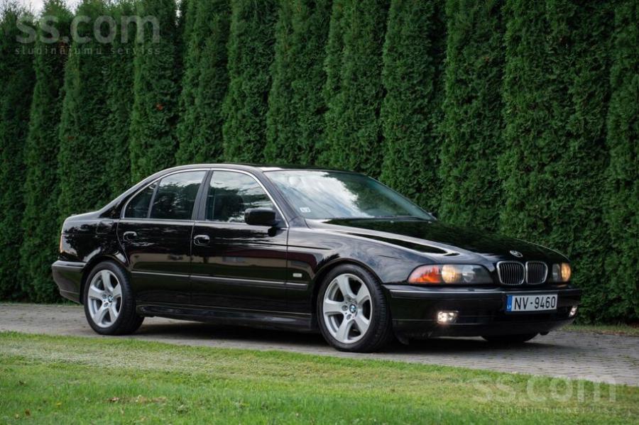 Black BMW 540 1996 in Riga, with an engine capacity of 4.40 L and mileage of 300 thousand km for 6450 €, photo 9 on AUTOMOTO.COM.LV