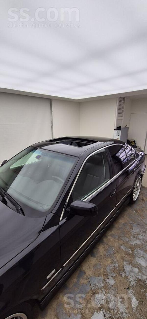 Black BMW 540 1998 in Daugavpils, with an engine capacity of 4.40 L and mileage of 77 thousand km for 24000 €, photo 9 on AUTOMOTO.COM.LV
