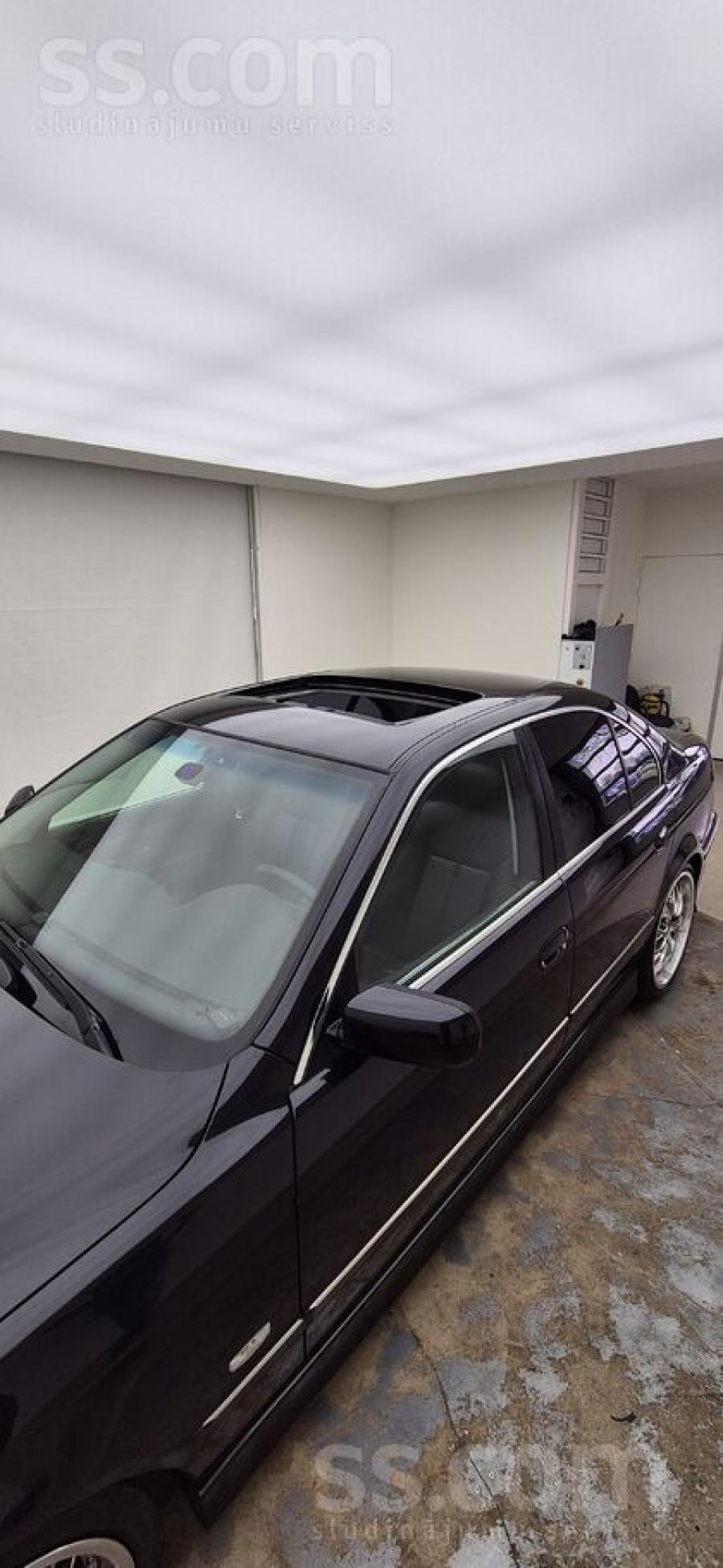 Melns BMW 540 1998 Daugavpils, ar dzinēja tilpumu 4.40 L un nobraukumu 77 tūkst. km par 24000 €, foto 10 vietnē AUTOMOTO.COM.LV