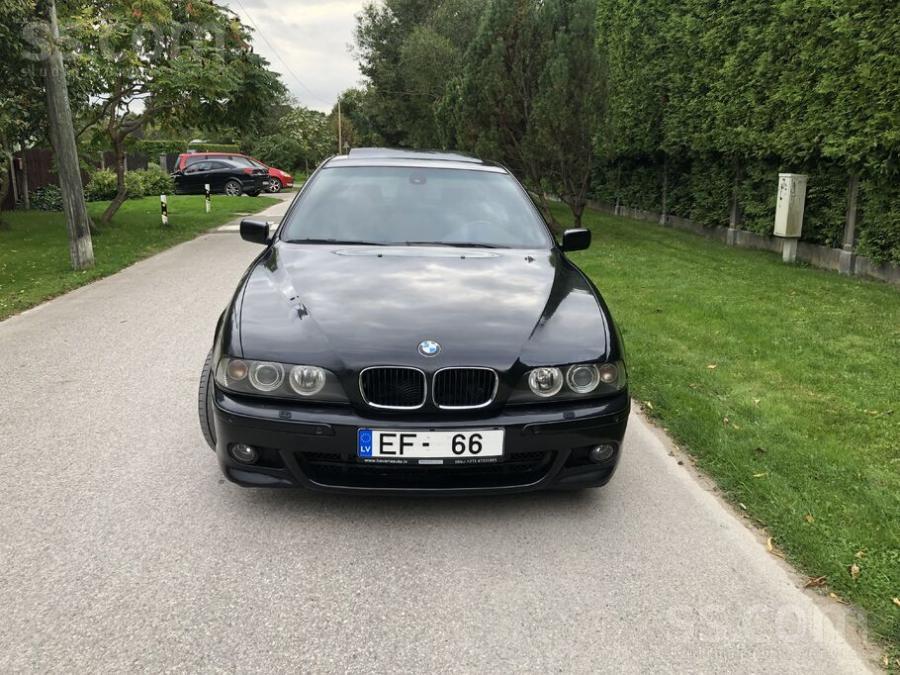 Black BMW 540 2000 in Jurmala, with an engine capacity of 4.40 L and mileage of 295 thousand km for 17500 €, photo 3 on AUTOMOTO.COM.LV