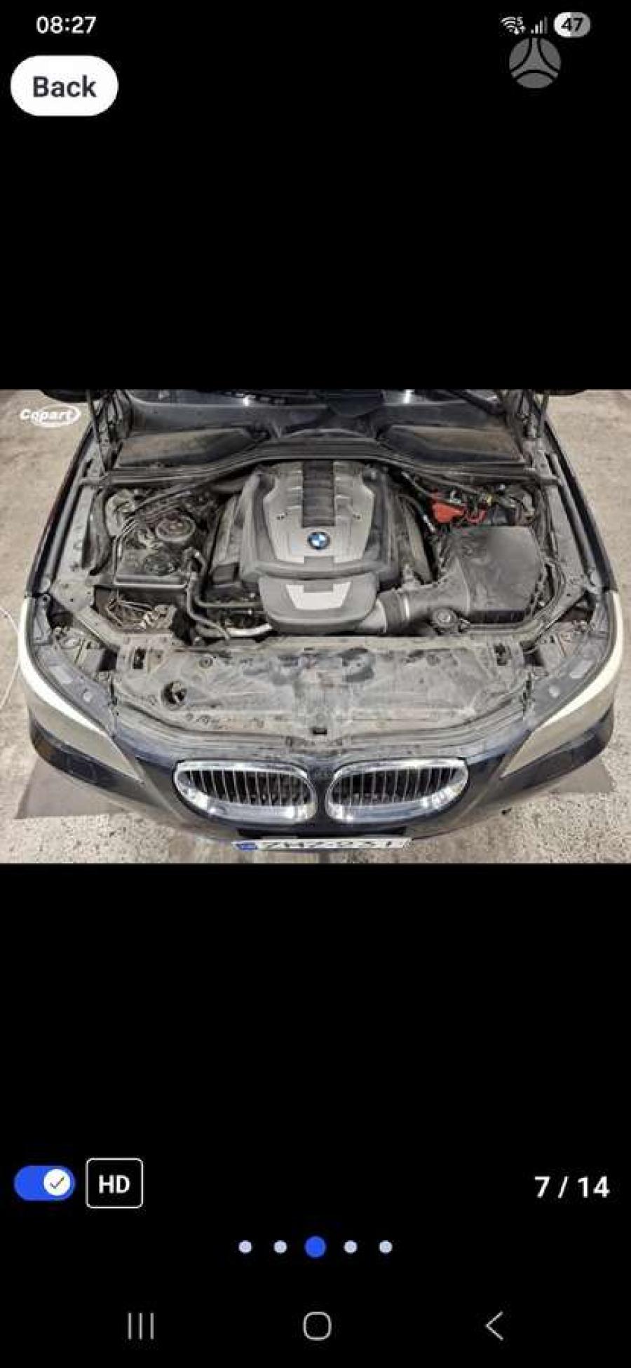 Melns BMW 540 2006 Pasvalys, ar dzinēja tilpumu 4.00 L un nobraukumu 190 tūkst. km par 4300 €, foto 5 vietnē AUTOMOTO.COM.LV