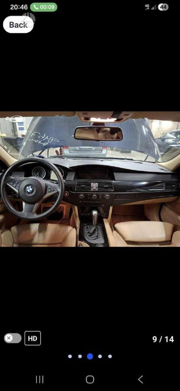 Melns BMW 540 2006 Pasvalys, ar dzinēja tilpumu 4.00 L un nobraukumu 190 tūkst. km par 4300 €, foto 8 vietnē AUTOMOTO.COM.LV