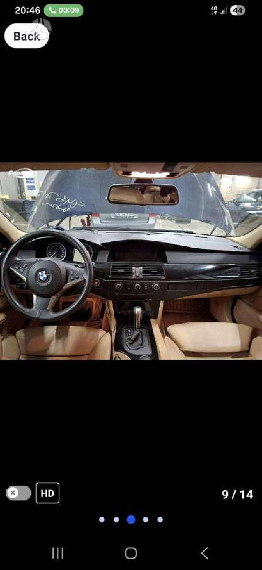 Melns BMW 540 2006 Pasvalys, ar dzinēja tilpumu 4.00 L un nobraukumu 190 tūkst. km par 4300 €, foto 8 vietnē AUTOMOTO.COM.LV