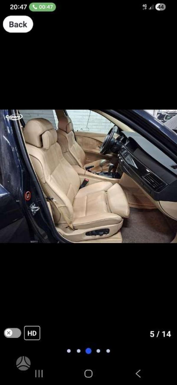 Melns BMW 540 2006 Pasvalys, ar dzinēja tilpumu 4.00 L un nobraukumu 190 tūkst. km par 4300 €, foto 11 vietnē AUTOMOTO.COM.LV