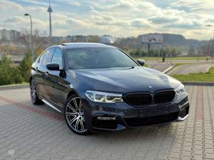 Black BMW 540 2017 in Vilnius, with an engine capacity of 3.00 L and mileage of 160 thousand km for 28600 €, photo  on AUTOMOTO.COM.LV