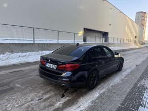 Black BMW 540 2017 in Vilnius, with an engine capacity of 3.00 L and mileage of 216 thousand km for 28000 €, photo 6 on AUTOMOTO.COM.LV