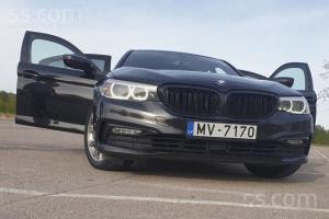 Черный БМВ 540 2017 в Елгава, объемом двигателя 3.00 л и пробегом 243 тыс. км за 19750 €, фото 12 на AUTOMOTO.COM.LV
