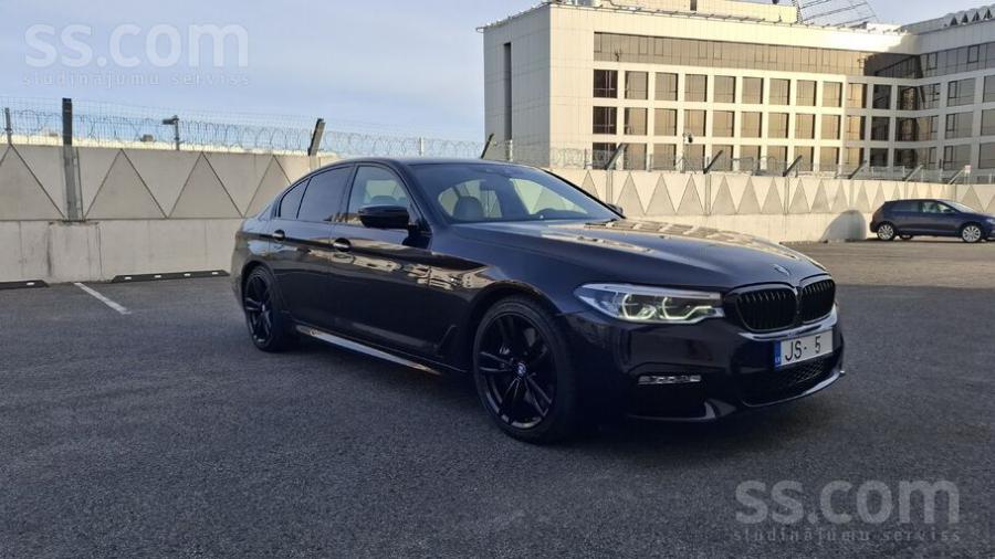 Melns BMW 540 2017 Rīga, ar dzinēja tilpumu 3.00 L un nobraukumu 50 tūkst. km par 29700 €, foto 3 vietnē AUTOMOTO.COM.LV