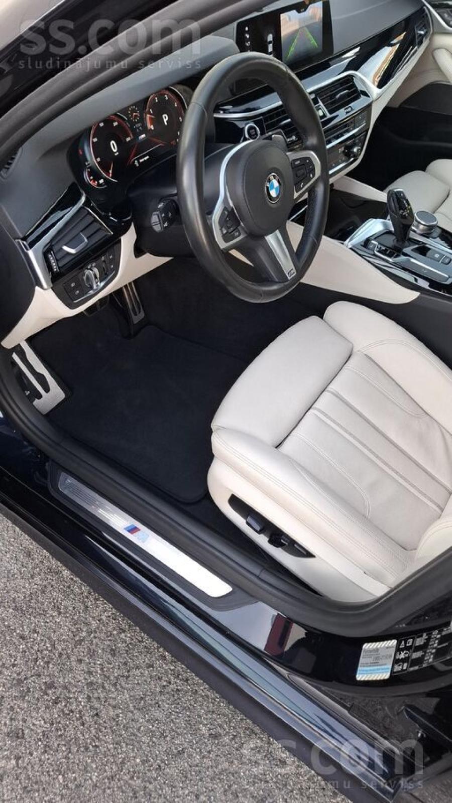 Melns BMW 540 2017 Rīga, ar dzinēja tilpumu 3.00 L un nobraukumu 50 tūkst. km par 29700 €, foto 13 vietnē AUTOMOTO.COM.LV