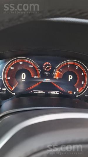 Melns BMW 540 2017 Rīga, ar dzinēja tilpumu 3.00 L un nobraukumu 50 tūkst. km par 29700 €, foto 19 vietnē AUTOMOTO.COM.LV