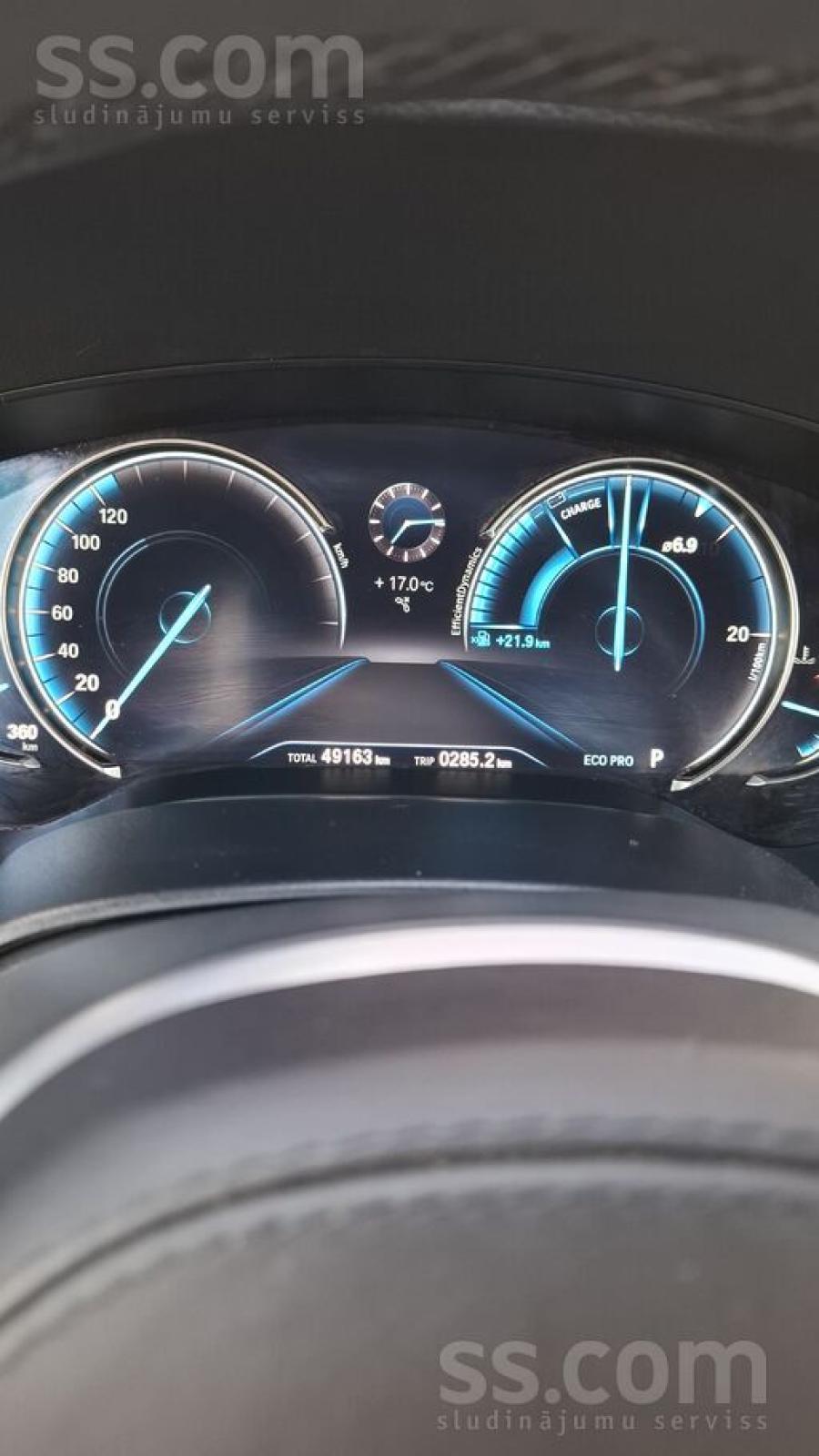 Melns BMW 540 2017 Rīga, ar dzinēja tilpumu 3.00 L un nobraukumu 50 tūkst. km par 29700 €, foto 20 vietnē AUTOMOTO.COM.LV