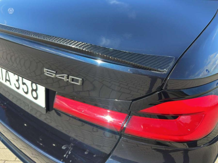 Melns BMW 540 2017 Kauņa, ar dzinēja tilpumu 3.00 L un nobraukumu 89 tūkst. km par 29500 €, foto 34 vietnē AUTOMOTO.COM.LV