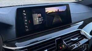 Black BMW 540 2017 in Riga, with an engine capacity of 3.00 L and mileage of 130 thousand km for 33500 €, photo 19 on AUTOMOTO.COM.LV