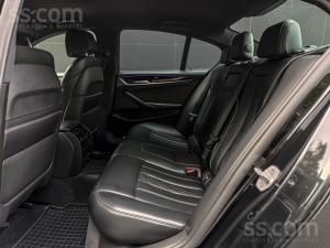 Melns BMW 540 2017 Jelgava, ar dzinēja tilpumu 3.00 L un nobraukumu 259 tūkst. km par 18600 €, foto 16 vietnē AUTOMOTO.COM.LV