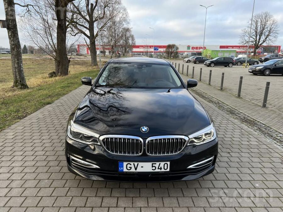 Melns BMW 540 2018 Rīga, ar dzinēja tilpumu 3.00 L un nobraukumu 83 tūkst. km par 22500 €, foto 1 vietnē AUTOMOTO.COM.LV