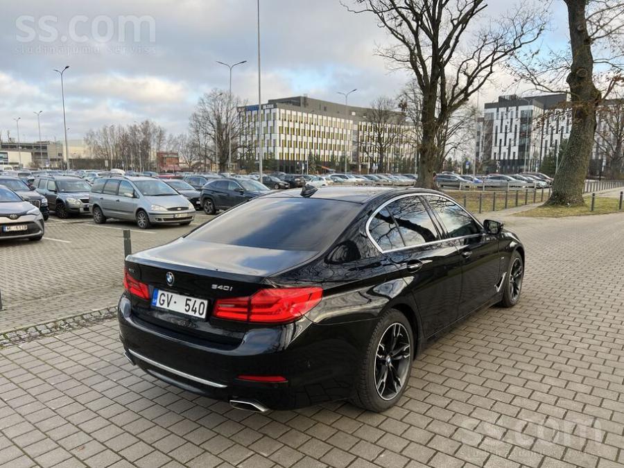 Melns BMW 540 2018 Rīga, ar dzinēja tilpumu 3.00 L un nobraukumu 83 tūkst. km par 22500 €, foto 8 vietnē AUTOMOTO.COM.LV