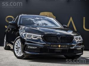 Melns BMW 540 2018 Tukums, ar dzinēja tilpumu 3.00 L un nobraukumu 141 tūkst. km par 28800 €, foto  vietnē AUTOMOTO.COM.LV