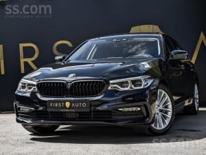 Black BMW 540 2018 in Tukums, with an engine capacity of 3.00 L and mileage of 141 thousand km for 28800 €, photo 3 on AUTOMOTO.COM.LV