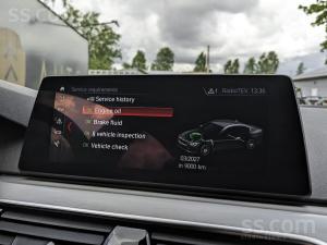 Black BMW 540 2018 in Tukums, with an engine capacity of 3.00 L and mileage of 141 thousand km for 28800 €, photo 15 on AUTOMOTO.COM.LV